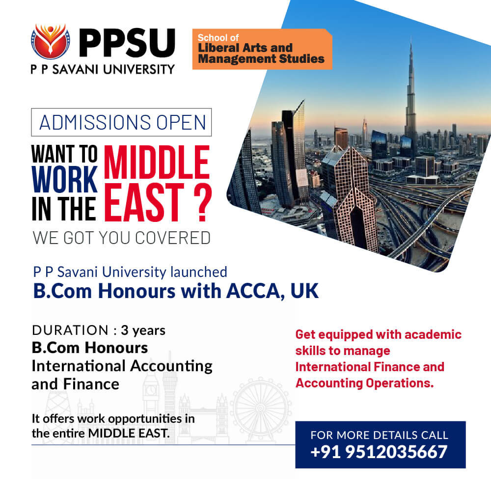 P P Savani University - Surat